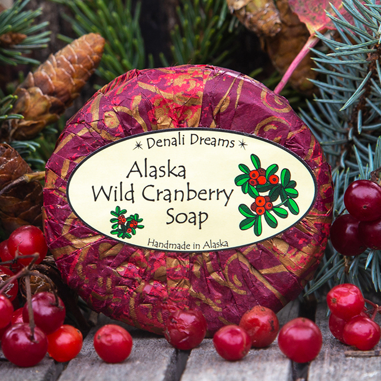 Alaska Wild Cranberry Soap - Wild Berry Collection - Denali Dreams