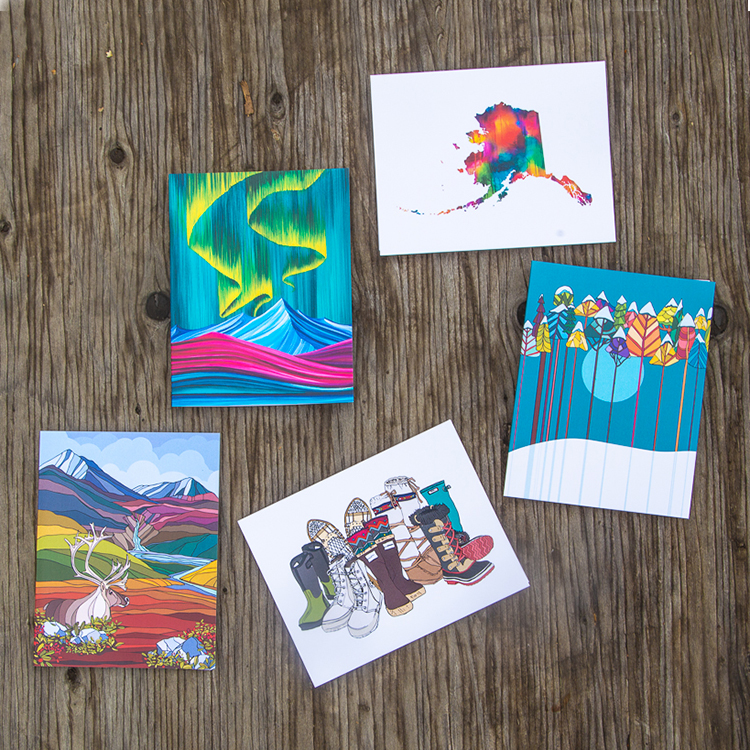 Alaskan Greeting Cards - Accessories Collection - Denali Dreams